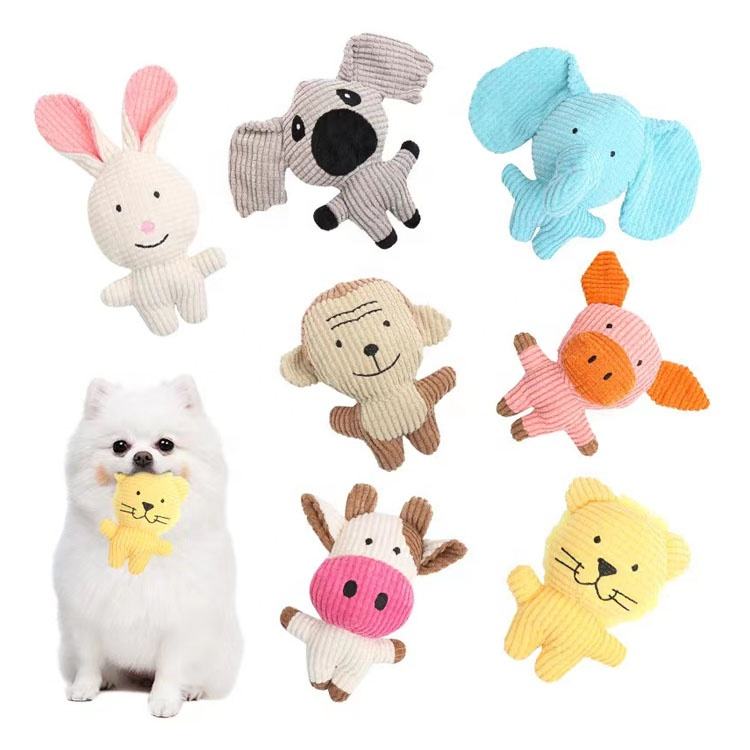 U-PETS Modern animal shape plush dog toy chew cleaning tooth dog pet ...