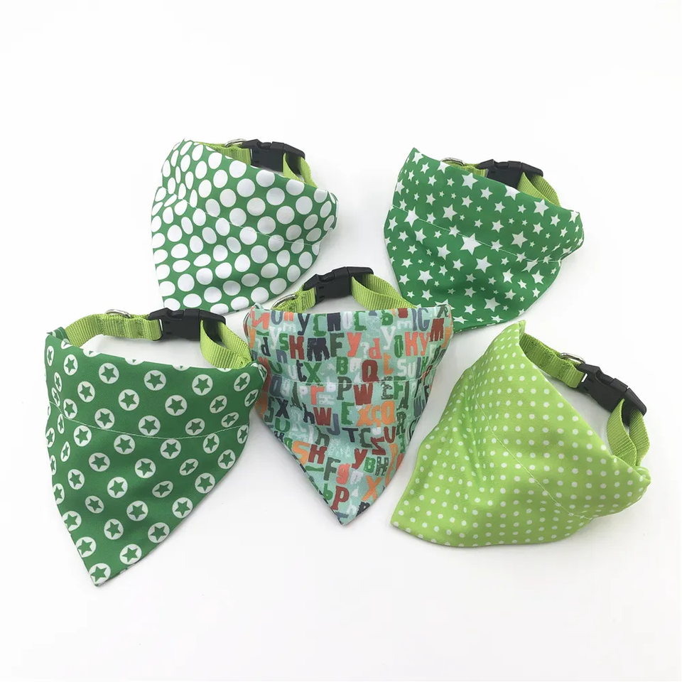 U-PETS Personalized Dog Bandana Scarf Collar With Quick Release Buckle ...